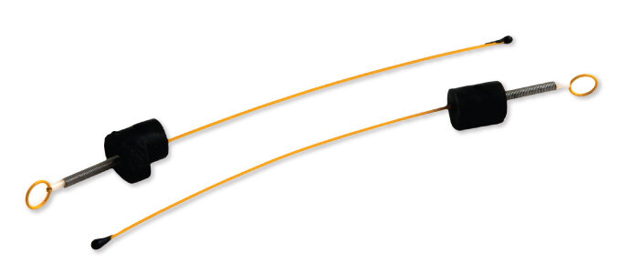 Кивок час. пружина краш. 0,5-1,0 гр. 125 мм с кольцом желтый