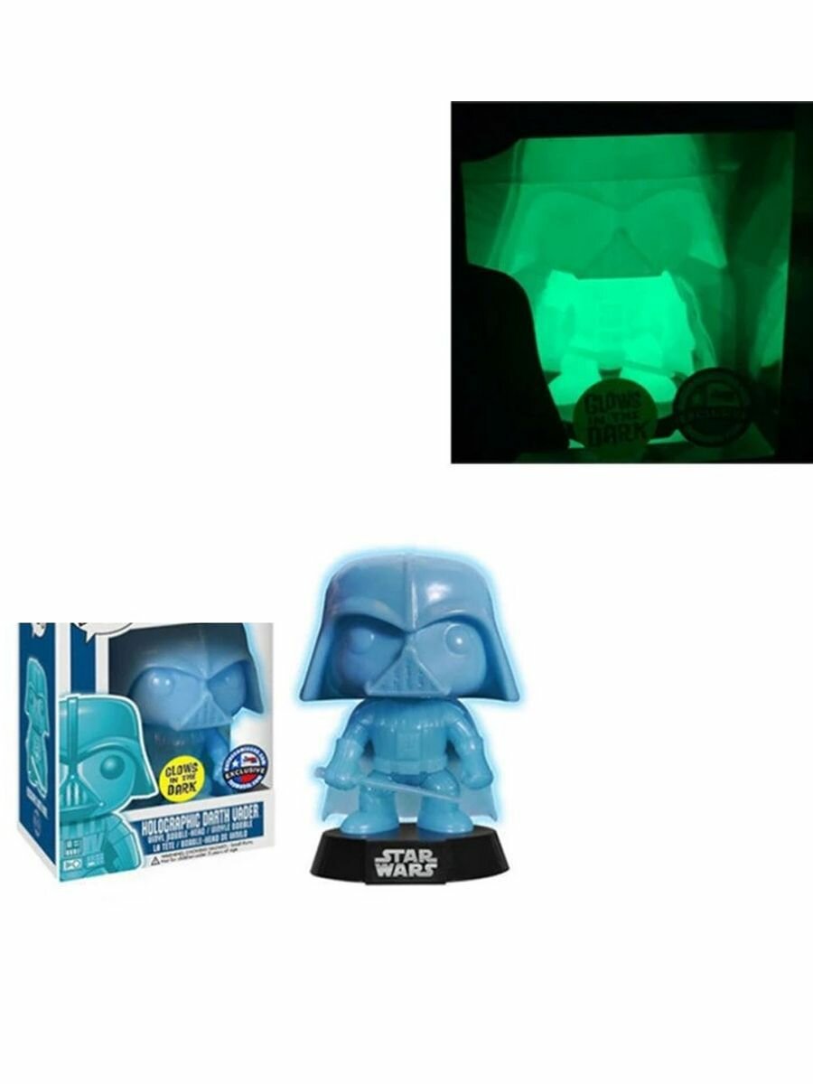 Фигурка POP Star Wars Darth Vader (Дарт Вейдер) (светится в темноте) 10см.