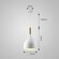 Люстра LJHI Brilliant, E27, белый, площадь освещения 5 м2, мощность 5 Вт