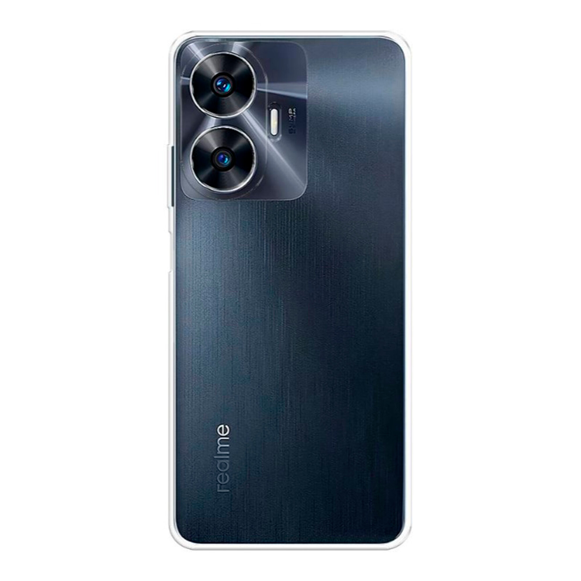 Чехол силиконовый для Realme C55, с защитой камеры, X-CASE, прозрачный