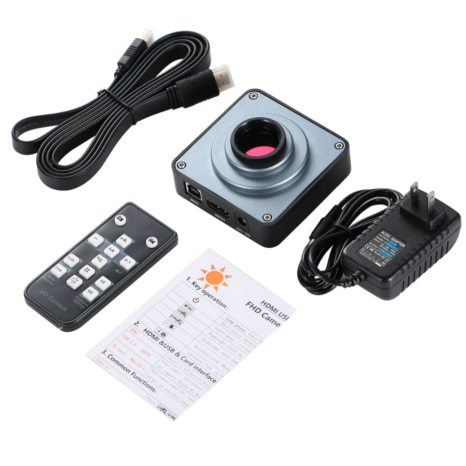 Insein 48MP HDMI USB микроскоп 500X, цвет: camera body
