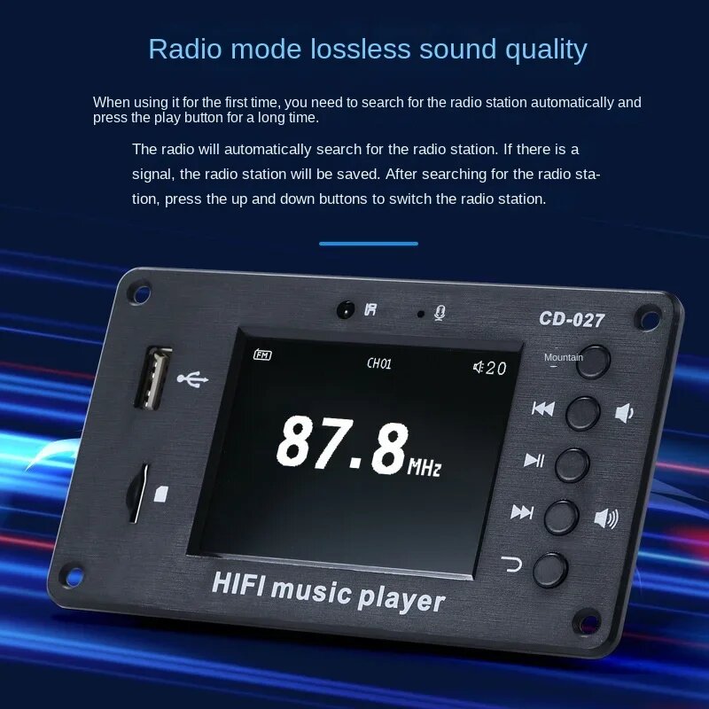 Bluetooth аудиоприемник CD-027 — фото 1