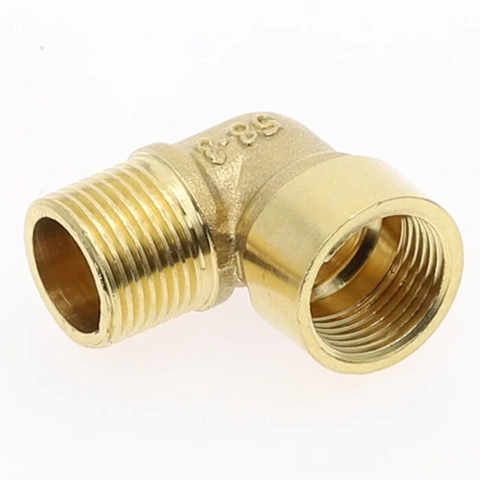 Колено медь 1/8" HAOYUNMA, цвет FM