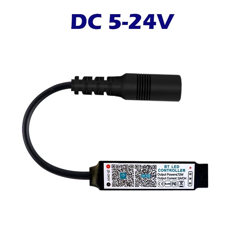 RGB контроллер DC 5-24V для светодиодной ленты