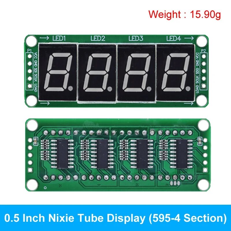 Статический привод 2 3 4 сегментный дисплей модуль 74HC595 для Arduino