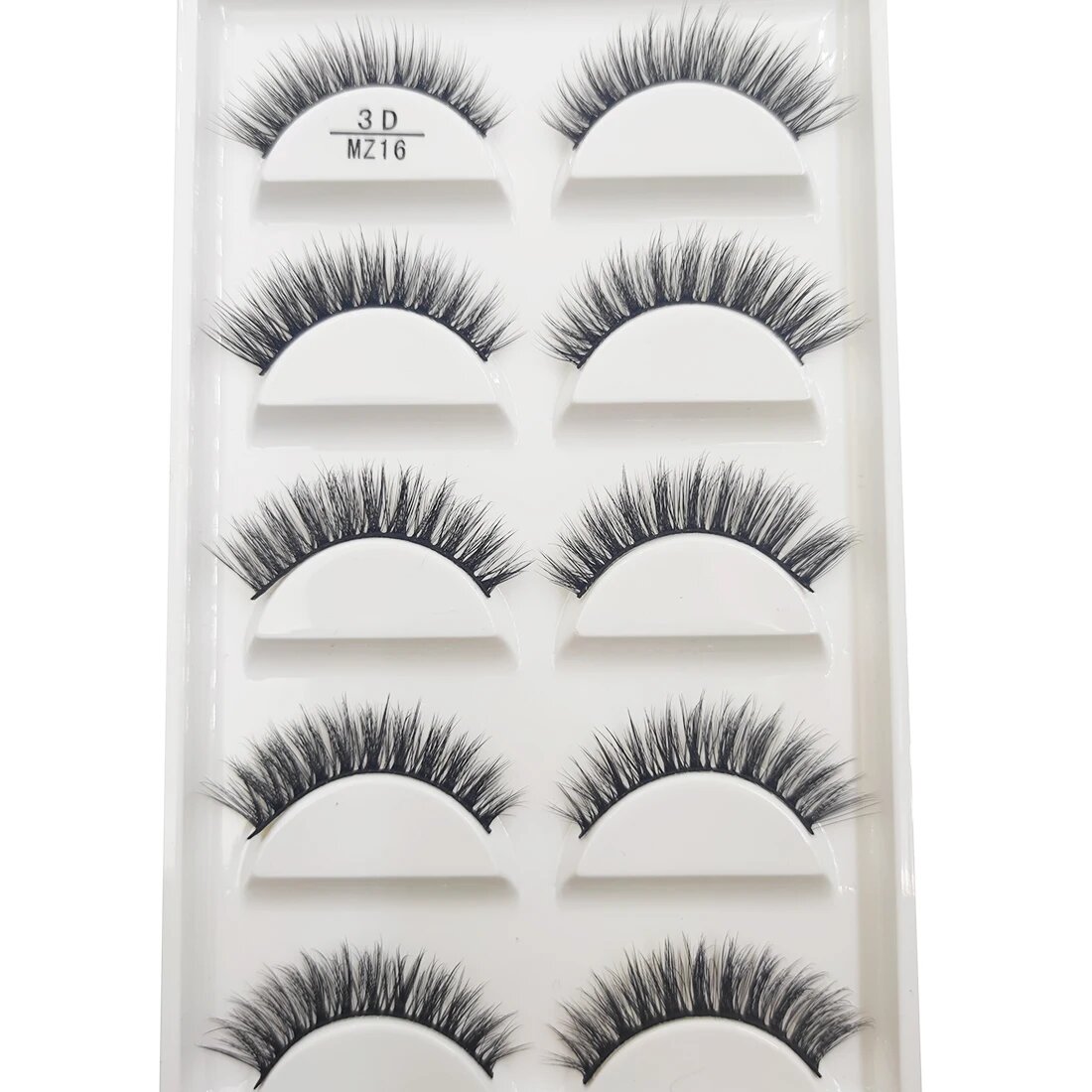 Натуральные накладные ресницы Cilios 5 пар 5 Pairs MZ16