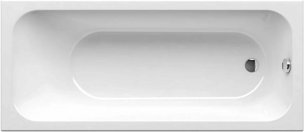 Акриловая ванна Ravak Chrome Slim CE21300000 180x80 см, белый