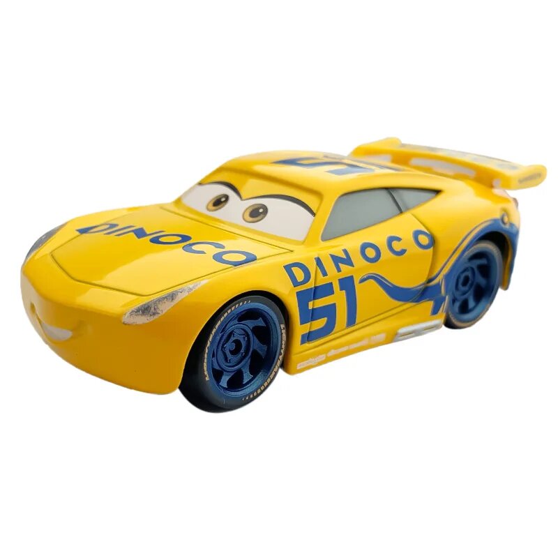 Дисней Cars Динко 51, коллекционная машинка 1:55, цвет 36