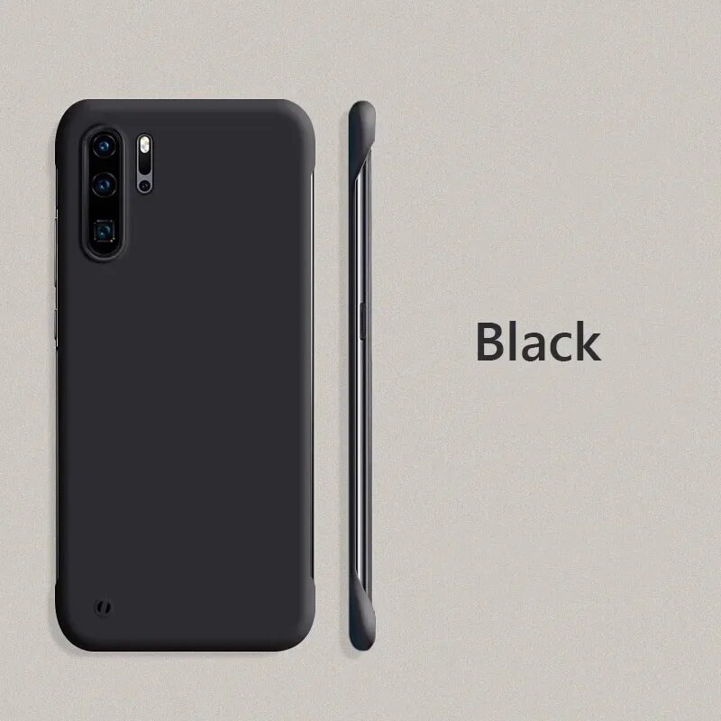 Черный матовый чехол для Huawei P30 Pro