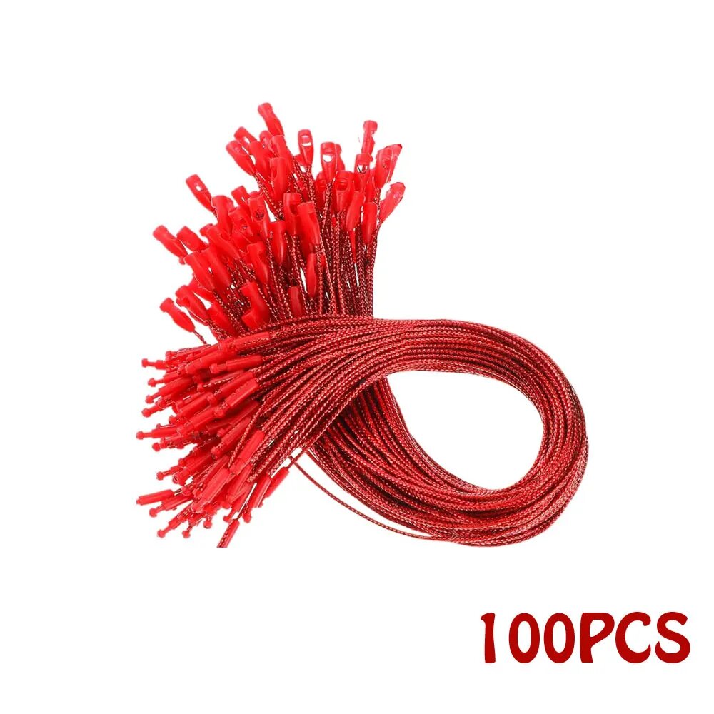 Красные стяжки 100 шт.