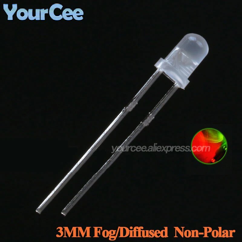 3мм рассеянный светодиод Your Cee, 50шт