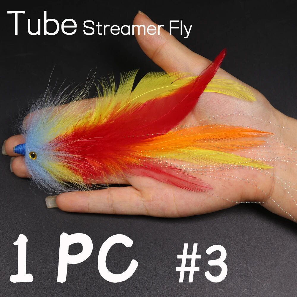 Tube Streamer Fly #3, Цвет: 1PC Tube B3