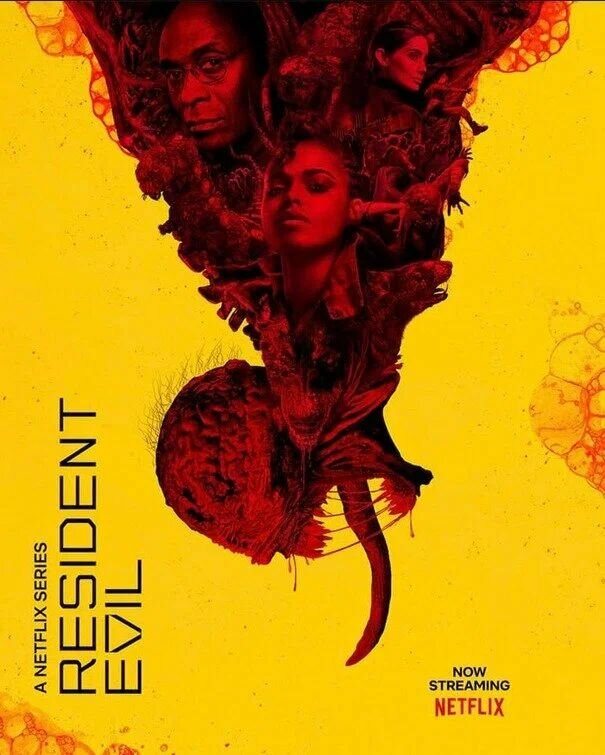 Обитель зла (минисериал 2022) Blu-ray (блю рей) 2-х дисковое издание!