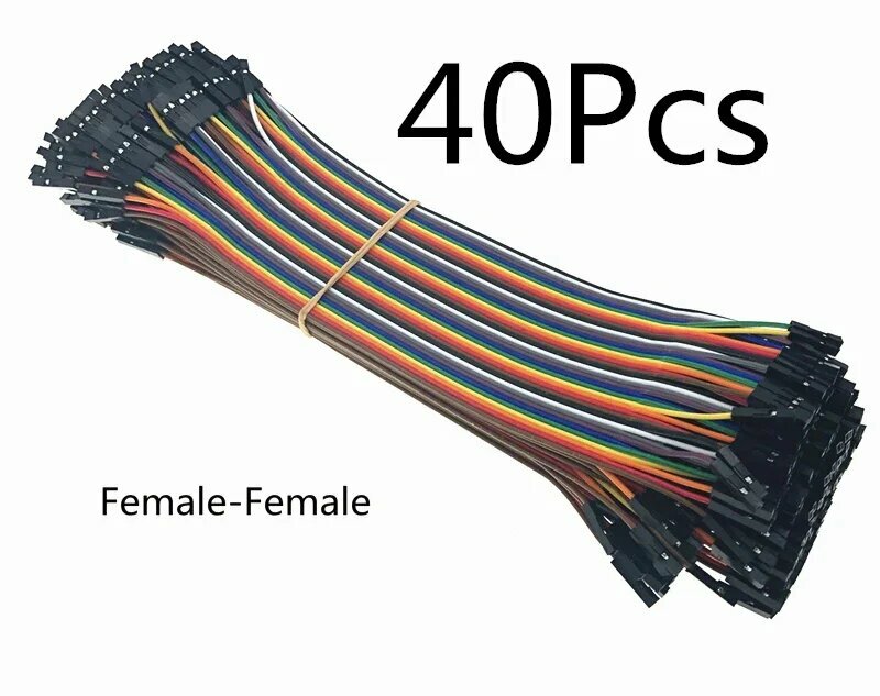 Перемычки Dupont Female-Female 15см 40pin 40шт
