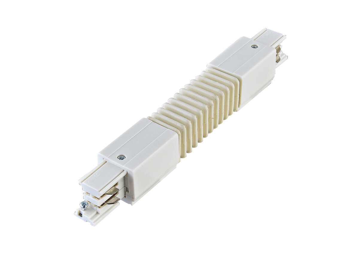 Поворотный угол Donolux DL020210U, цвет белый, для монтажа осветительных систем