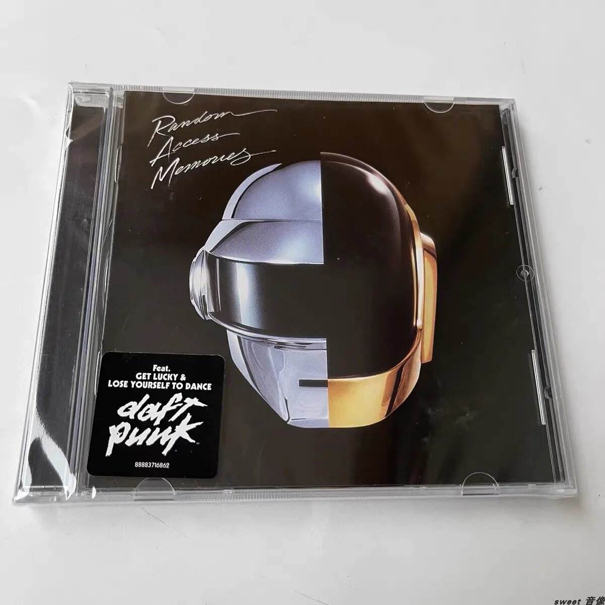 Ретро Daft панк Музыка CD случайный доступ воспоминания альбом Косплей диск CD автомобиль Walkman воспроизведение песен вечерние музыка Prop коллекционный подарок