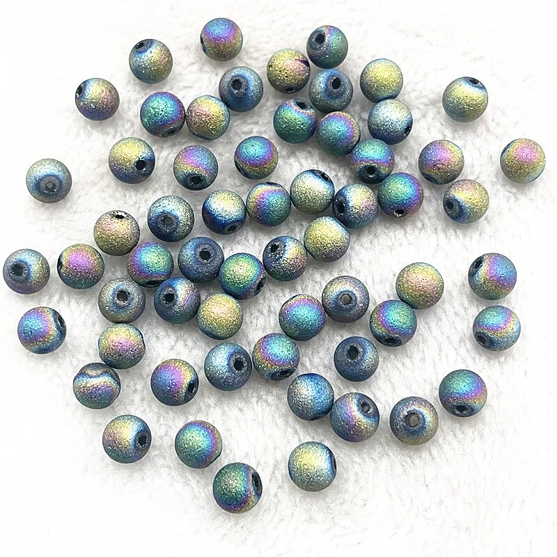 Матовые хрустальные бусины BBRRXWYCGT 6 мм, 8 мм 8mm(30pcs), 01
