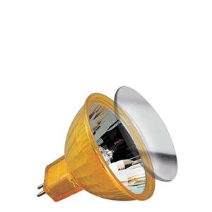 Лампа галоген Paulmann 8333.29 c защ. стеклом желтый корпус, свет теплый белый. GU5,3 12V 35W/ 1шт