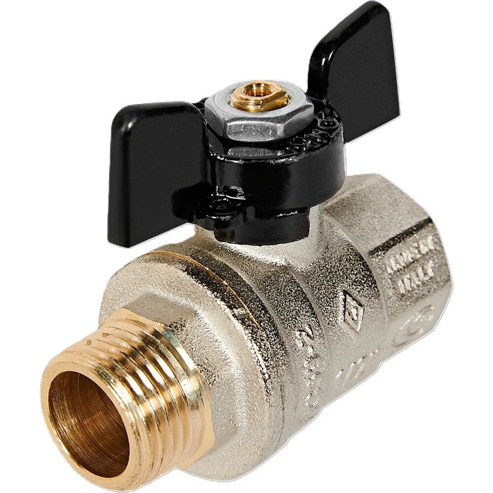 Шаровой кран Bugatti OREGON 1/2" в/н бант 3070060 ИС.081014 прочной конструкции