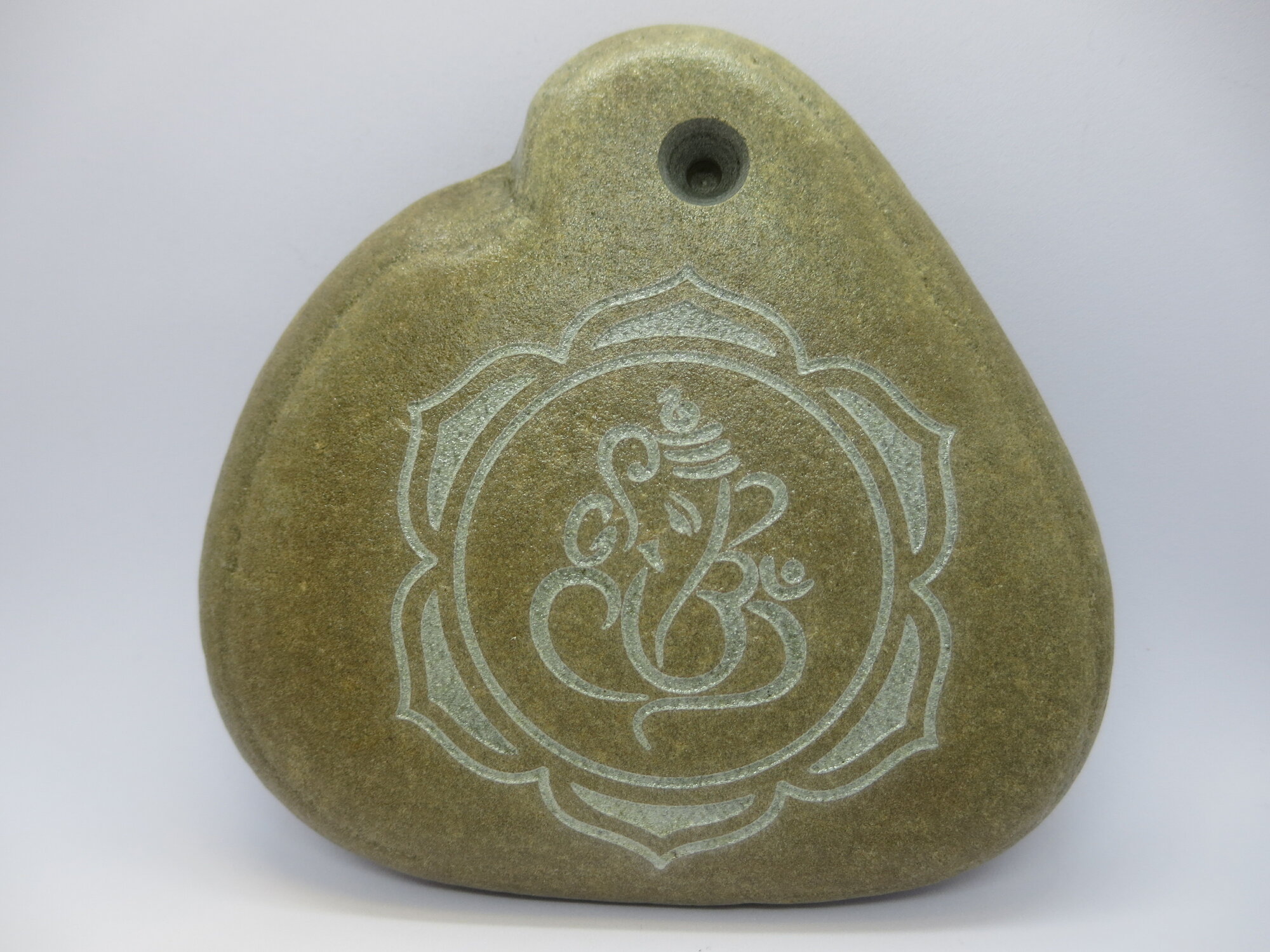 Подставка для благовоний из натурального камня Ганеша