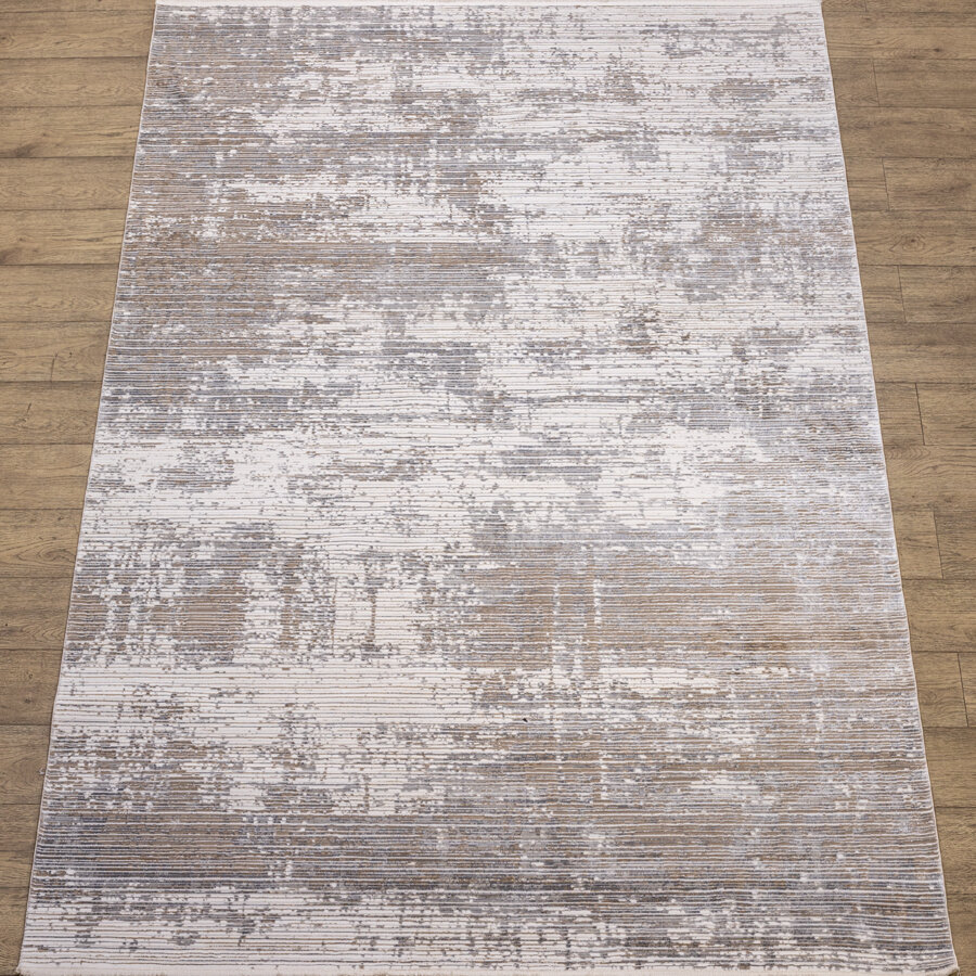 Ковер Турецкий Diva дизайн PS01A цвет WHITE 2x2.9м