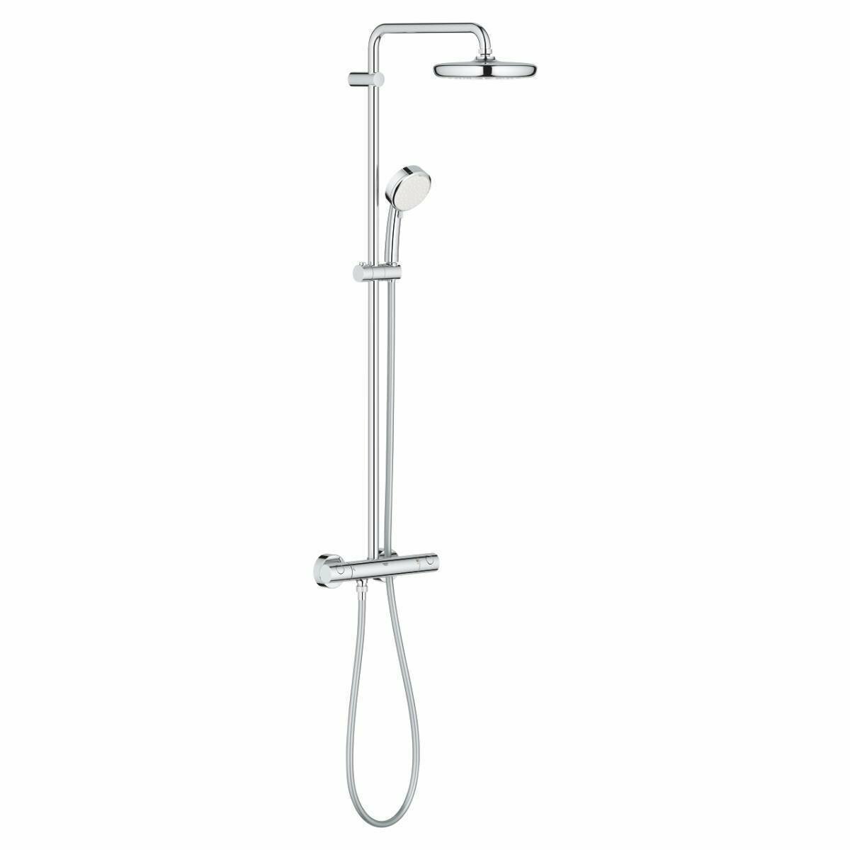 Душевая система GROHE TEMPESTA COSMOPOLITAN 27922001 (хром, металл/пластик, 175-см, круглая)