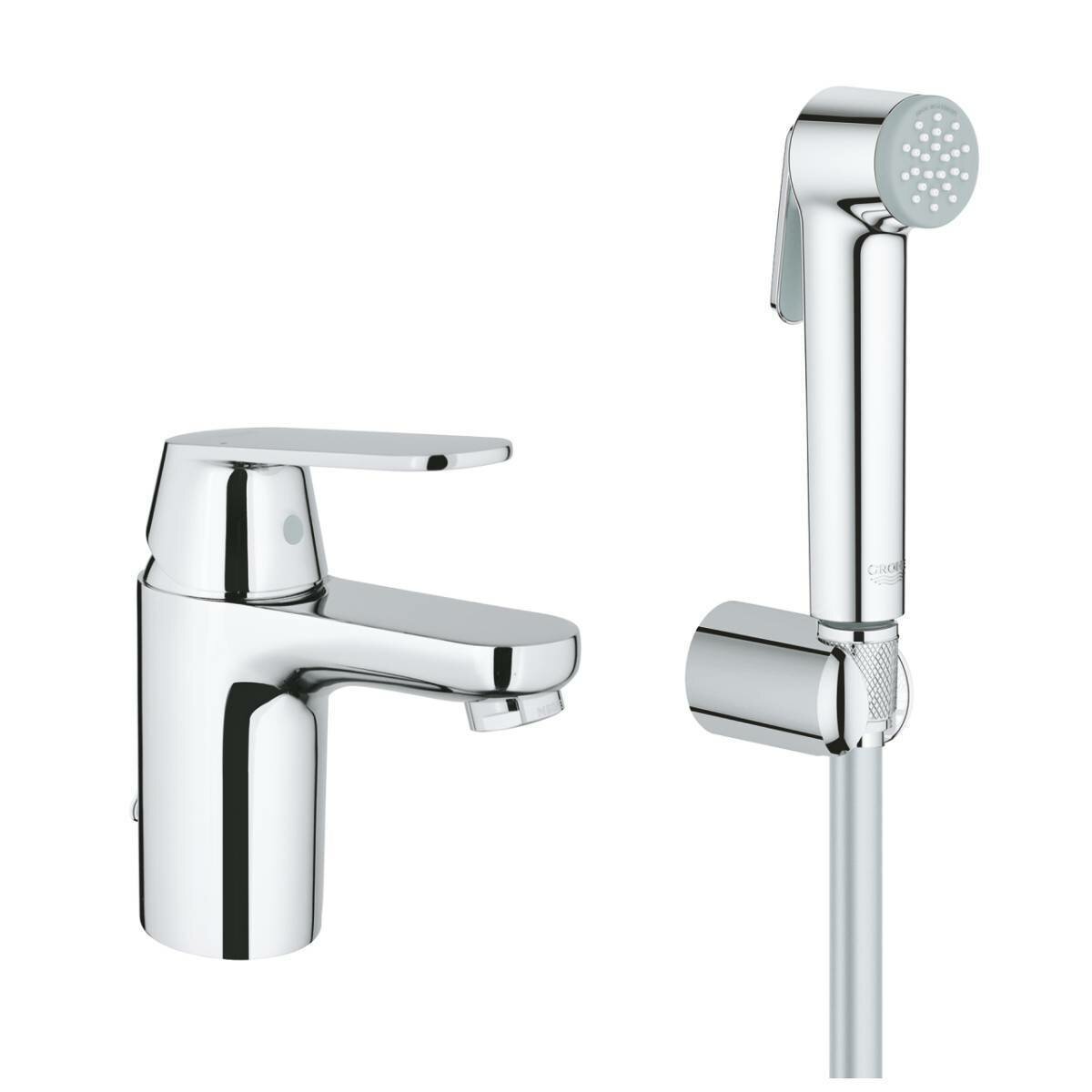 Смеситель для раковины GROHE EUROSMART COSMOPOLITAN 23125000 (хром, L-9 H-7,6)
