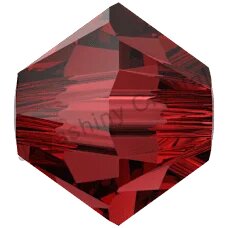 Бордовые бусины XILION Siam 208, 3 мм (24 шт.)