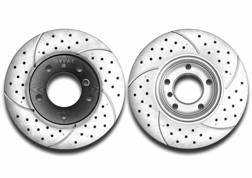 Тормозной диск Gerat DSK-F054W (передний) Performance BMW 5 E39