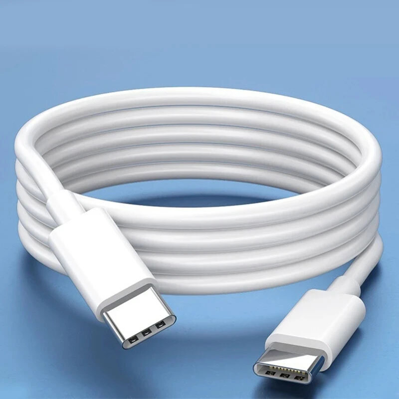 100 Вт сверхбыстрый зарядный двойной кабель Type C для телефонов Android ноутбуков Macbook iPad универсальный кабель для передачи данных Type-C Line 1/1.5/2M