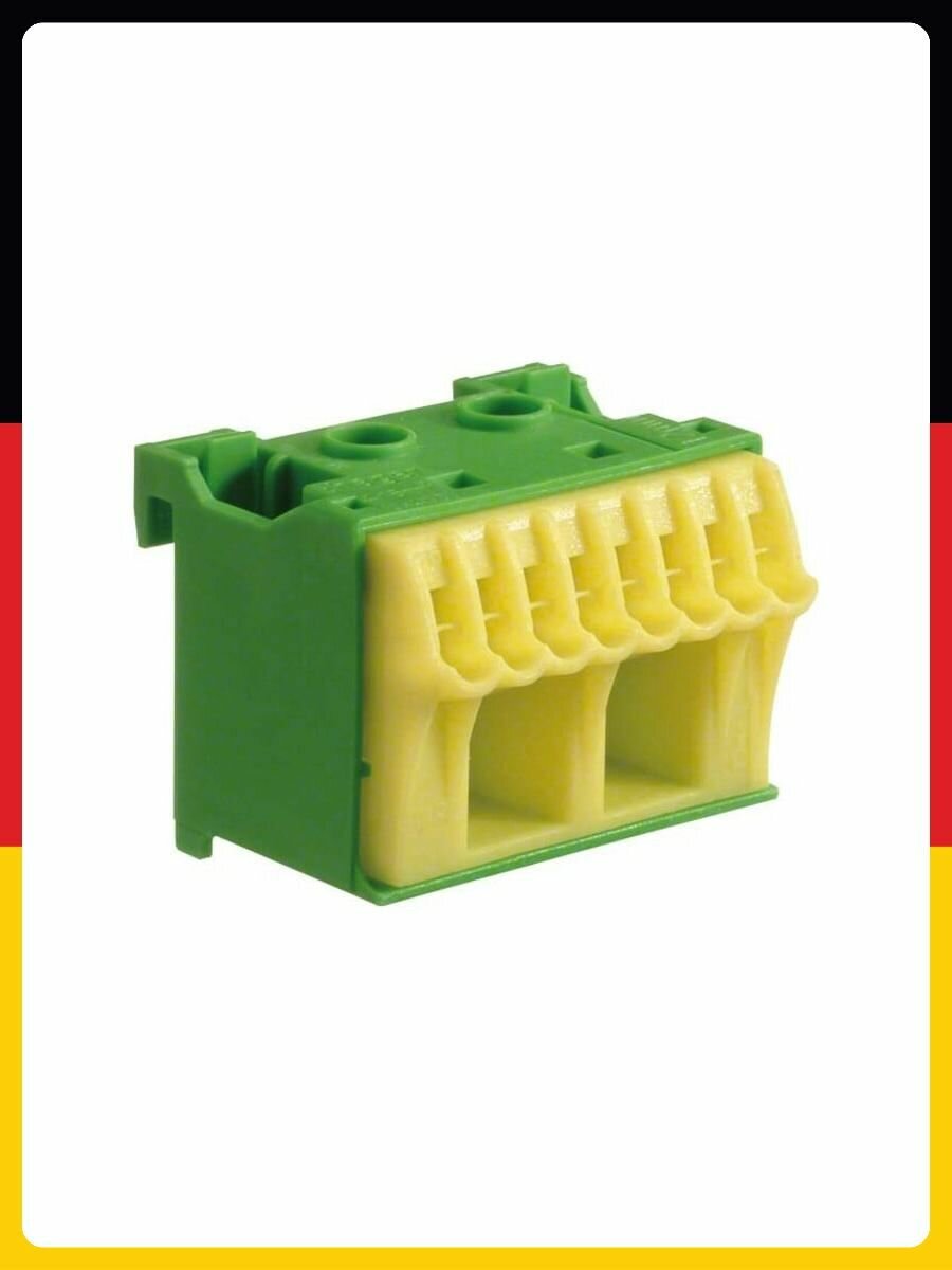 Hager SSK, клемма PE, 10 клемм KN10E