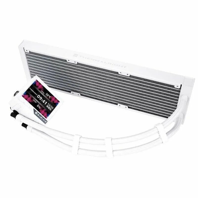 Вентилятор MJOLNIR VISION 360 ARGB, белый, серебристый