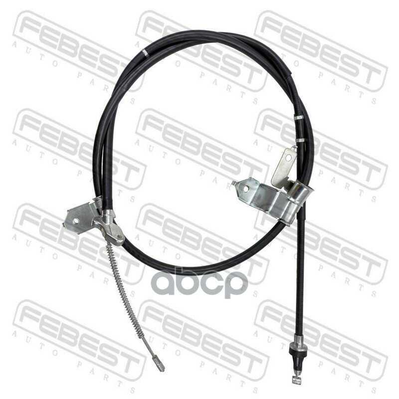 Трос ручного тормоза L TOYOTA LC Prado (J120) 02-09 FEBEST 0199-PCGRJ120LH Febest арт. 0199-PCGRJ120LH
