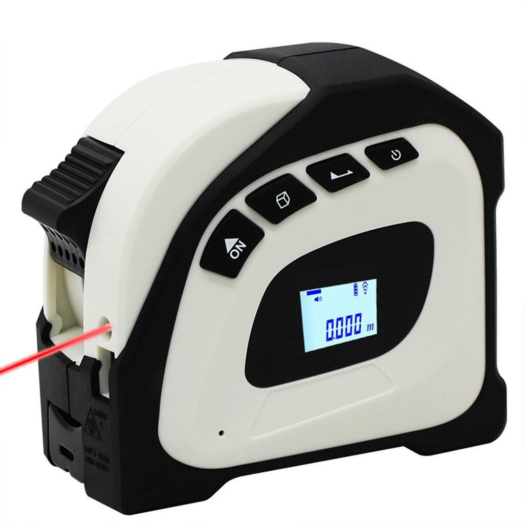 40-Метровая Измерительная Лента La ser Выдвижная Цифровая Электронная Рулетка ABS Рулетка Многоугловой Измерительный Инструмент