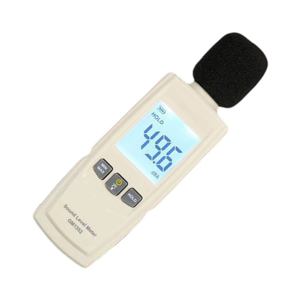 Высокий измеритель уровня звука с прозрачным ЖК -дисплеем обновлений дисплея для точного измерения шума в различных средах