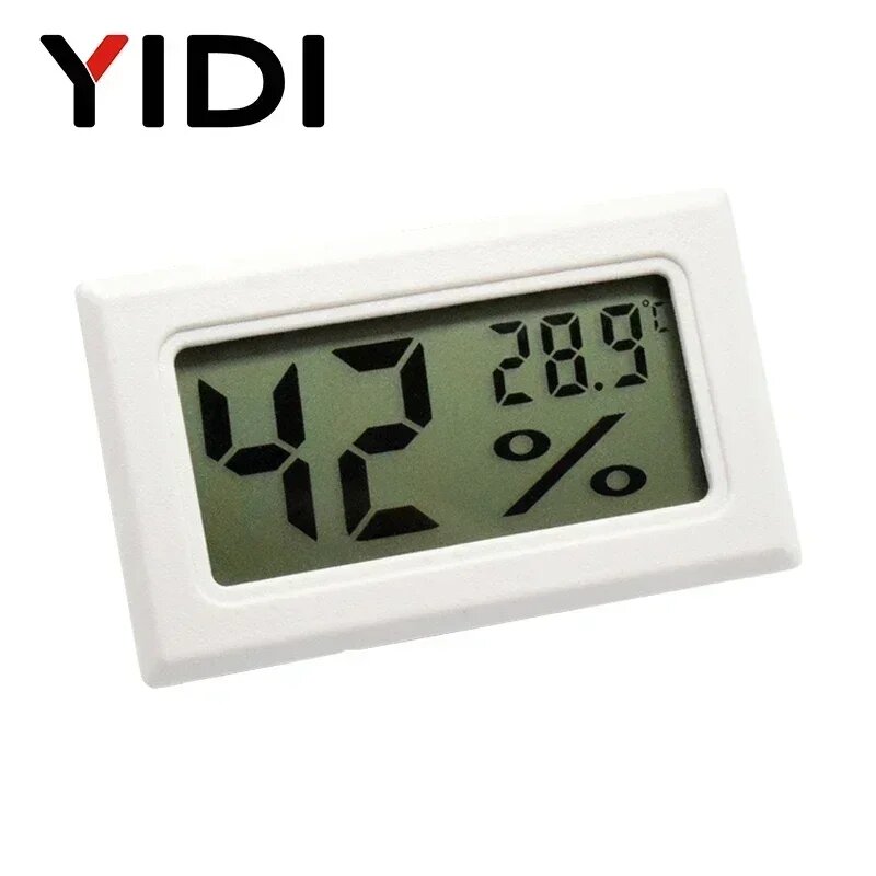 Цифровой термогигрометр YIDI Белый, Square White