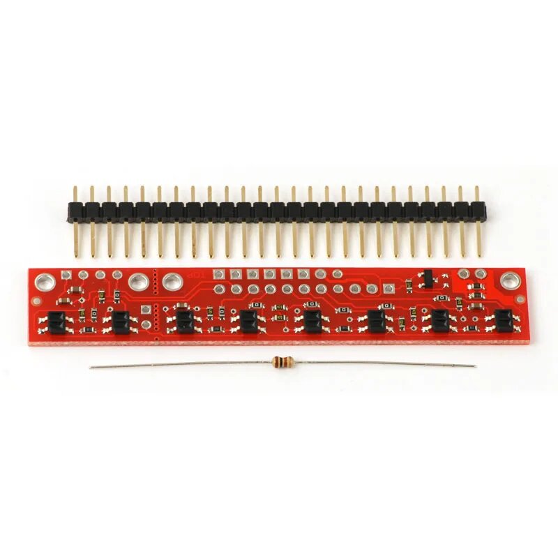 Датчик отражения QTR-8A/QTR-8RC, цвет QTR-8RC
