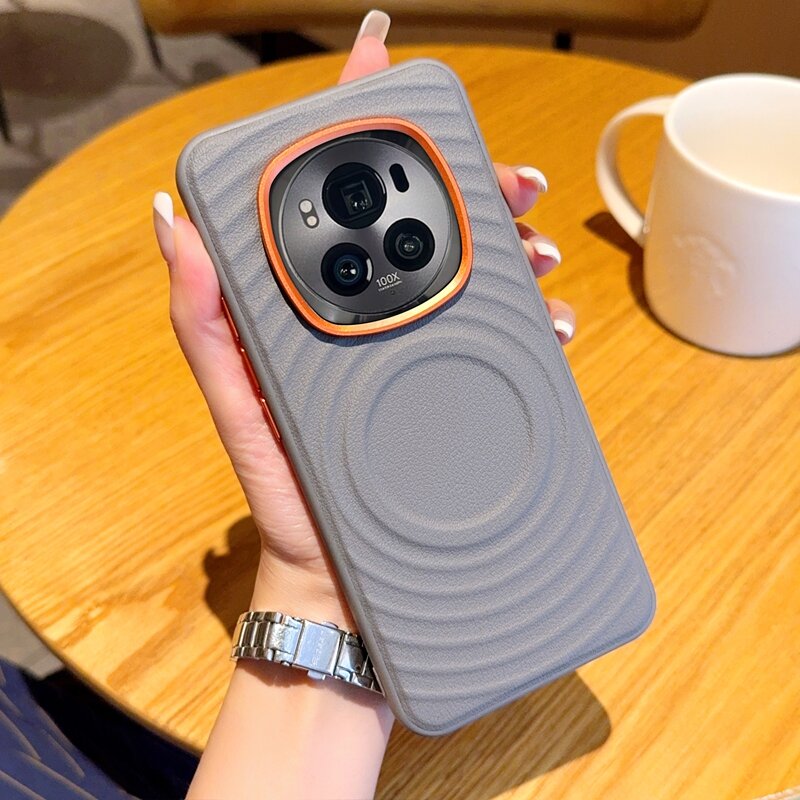Чехол для Honor Magic 6 Pro/Хонор Магик 6 Про антиударный чехол, матовая поверхность, металл, резина, защита камеры, ударопрочный, Honor, Honor Magic 6 Pro, чехол-кардиомонитор, gray