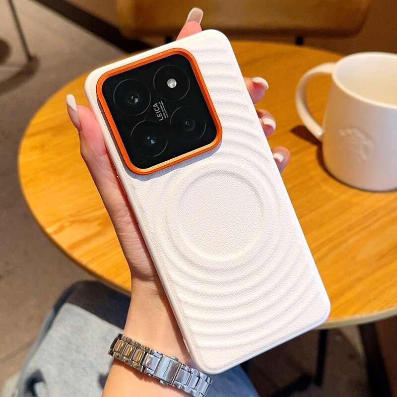 Чехол для Xiaomi 14 Pro (Сяоми 14 Про, Ксиаоми 14 Про)антиударный чехол, матовая поверхность, металл, резина, защита камеры, ударопрочный, Xiaomi, Xiaomi 14 Pro, чехол-кардиомонитор, white