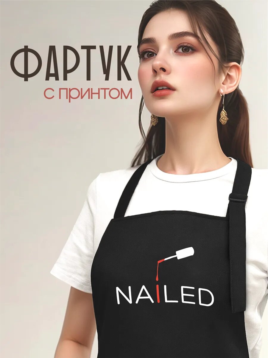 Фартук кухонный с принтом Nailed