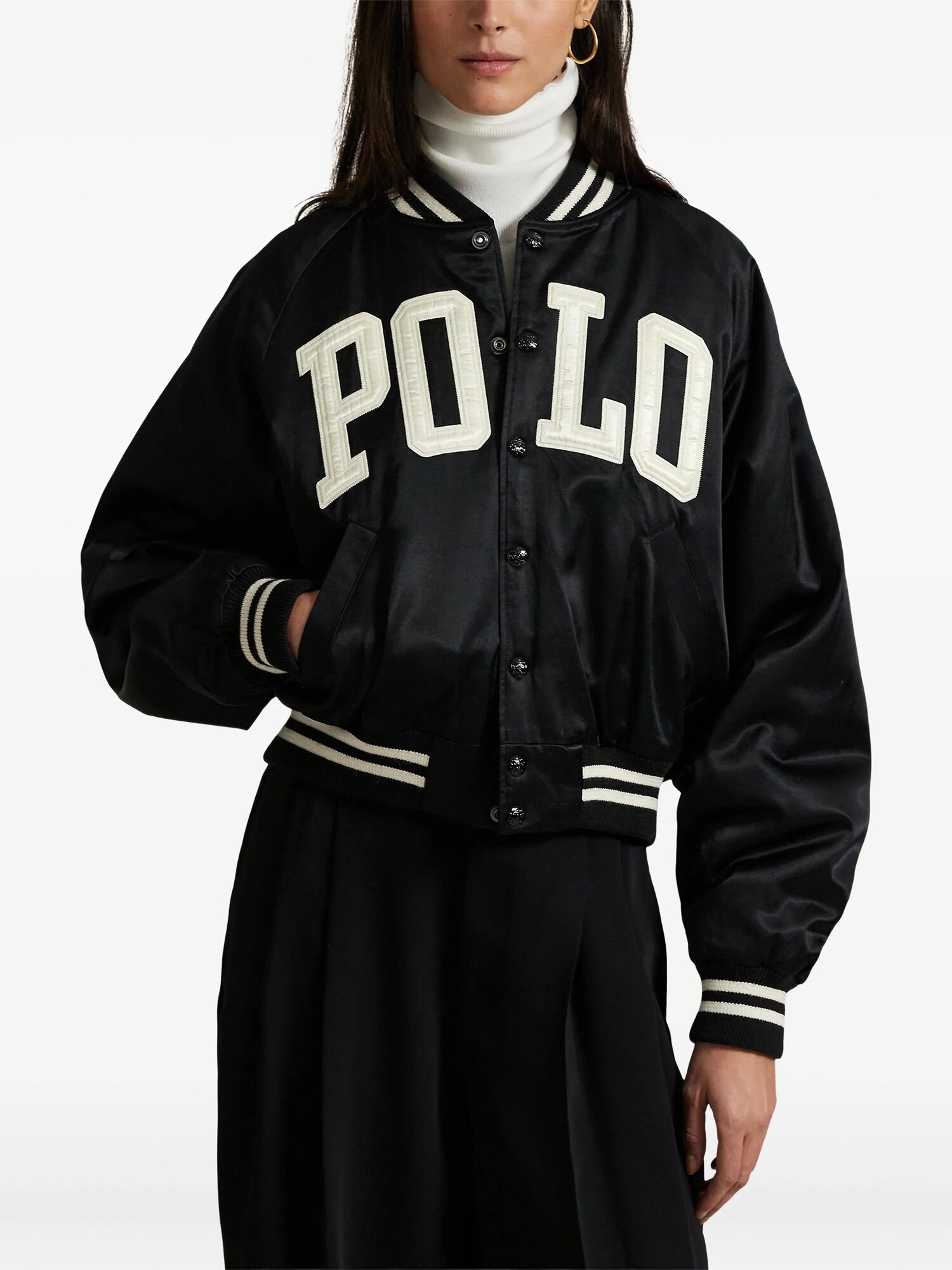 Куртка Polo Ralph Lauren, размер 36, black/black — фото 1