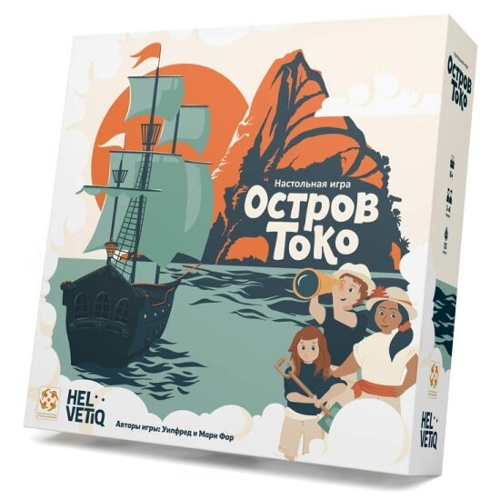 Настольная игра стиль жизни Остров Токо