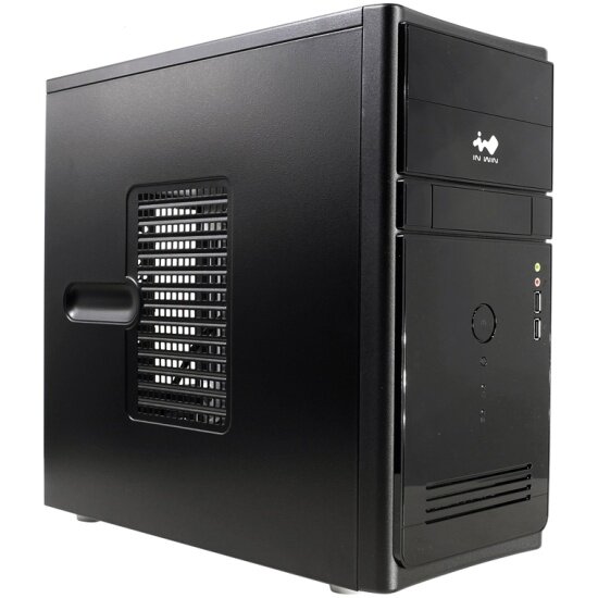 Корпус InWin ENR021BL PM-450ATX mATX 450W 6177859