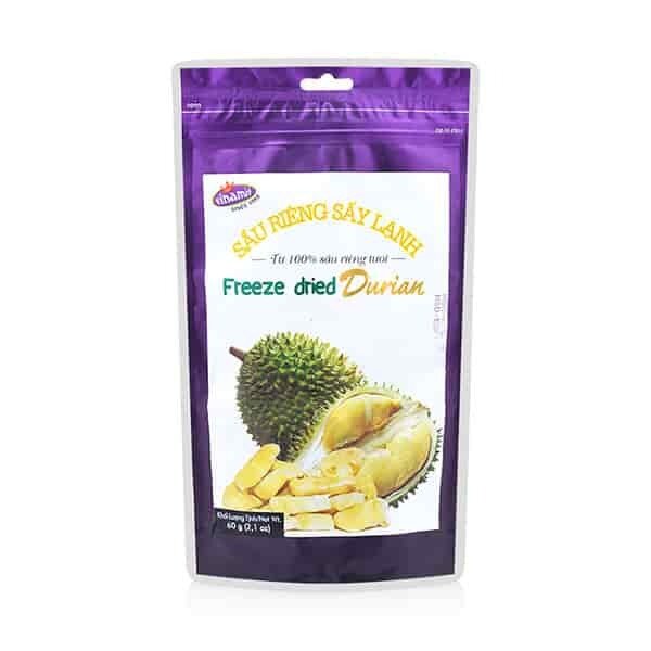Сушеный дуриан Freeze Dried Durian Вьетнамский деликатес с экзотическим вкусом