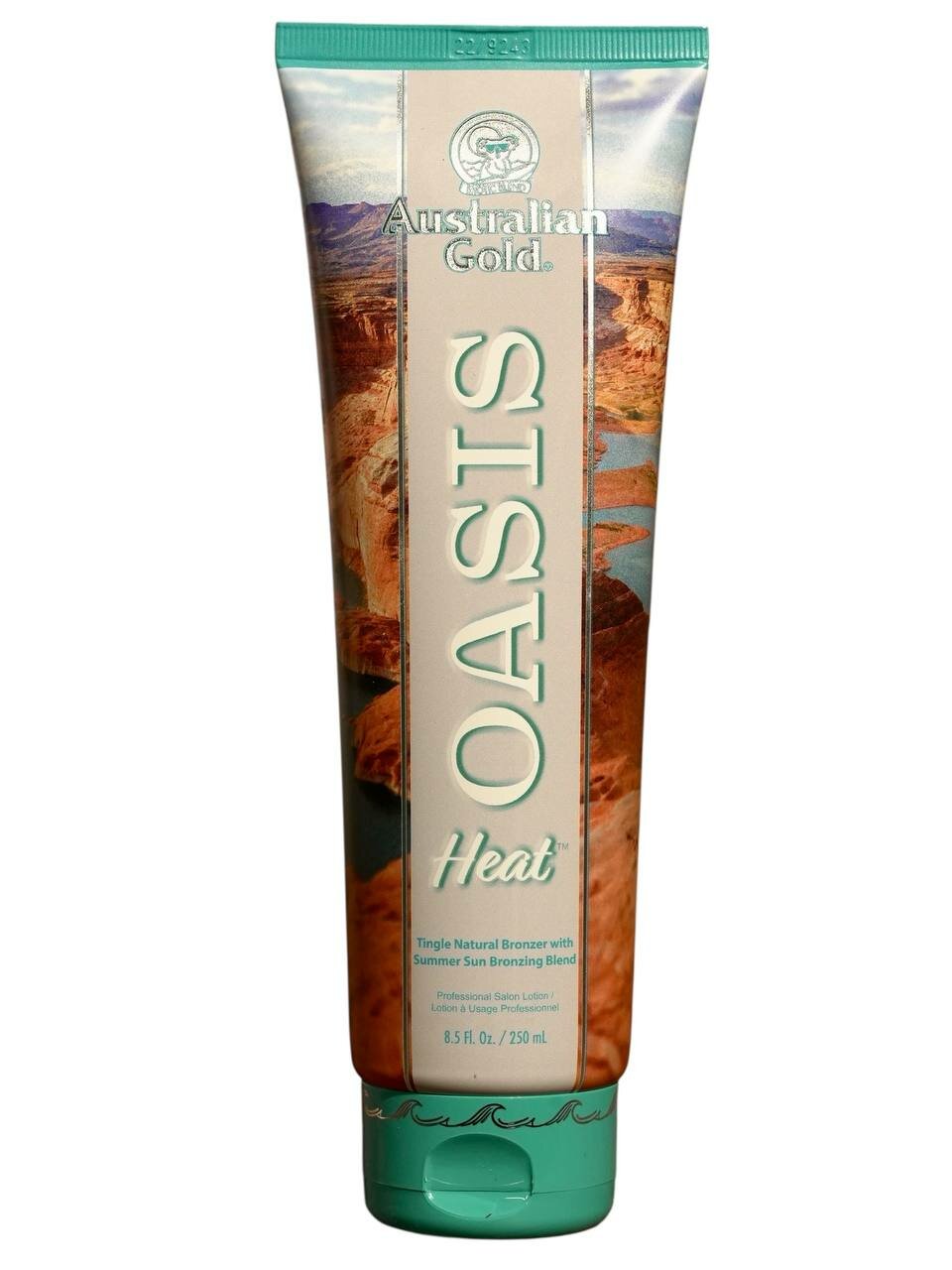 Лосьон для загара Oasis Heat Natural Bronzer, с эффектом тингла