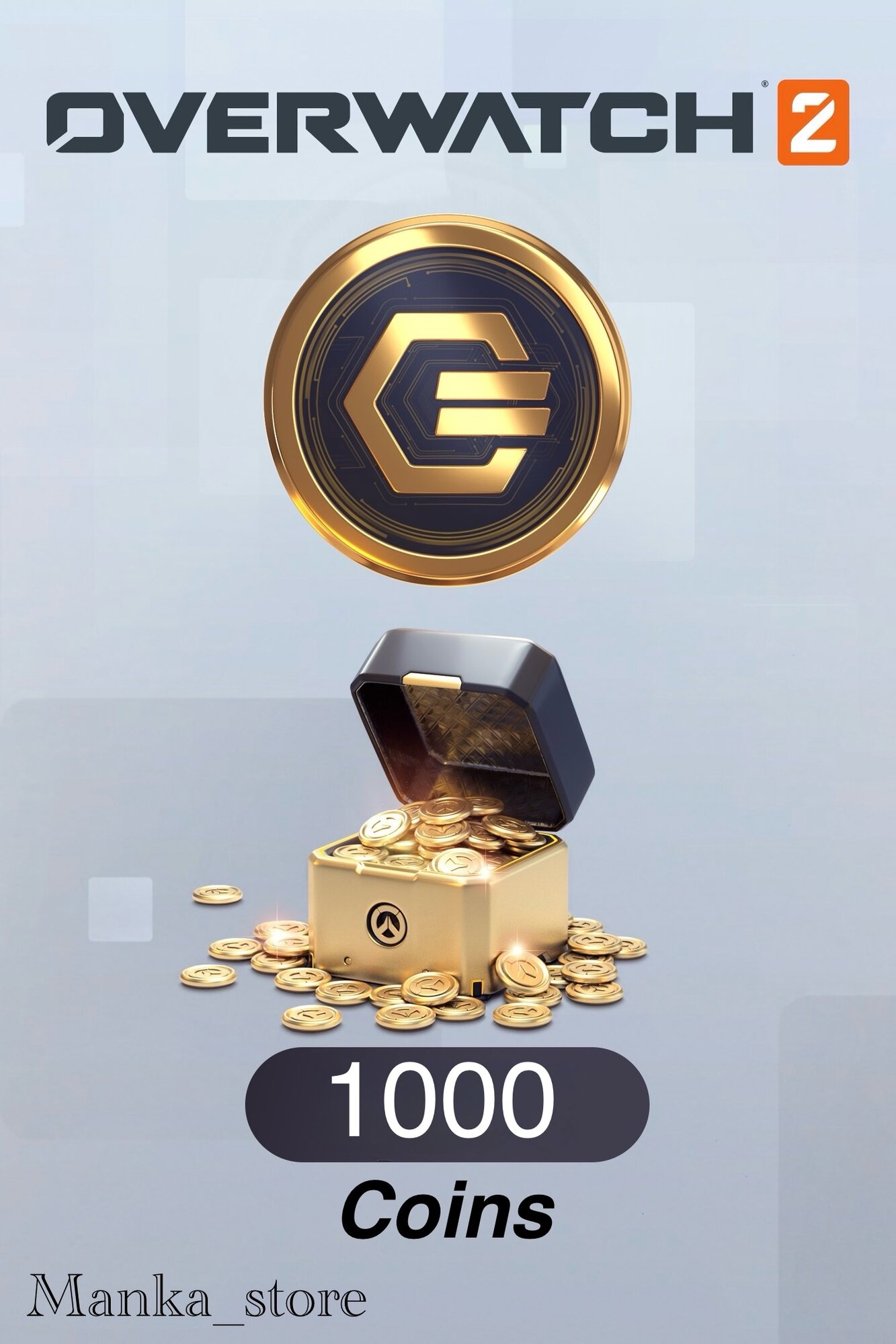 Игровая валюта Overwatch 2 - 1000 монет / Overwatch 2 - 1000 coins Россия