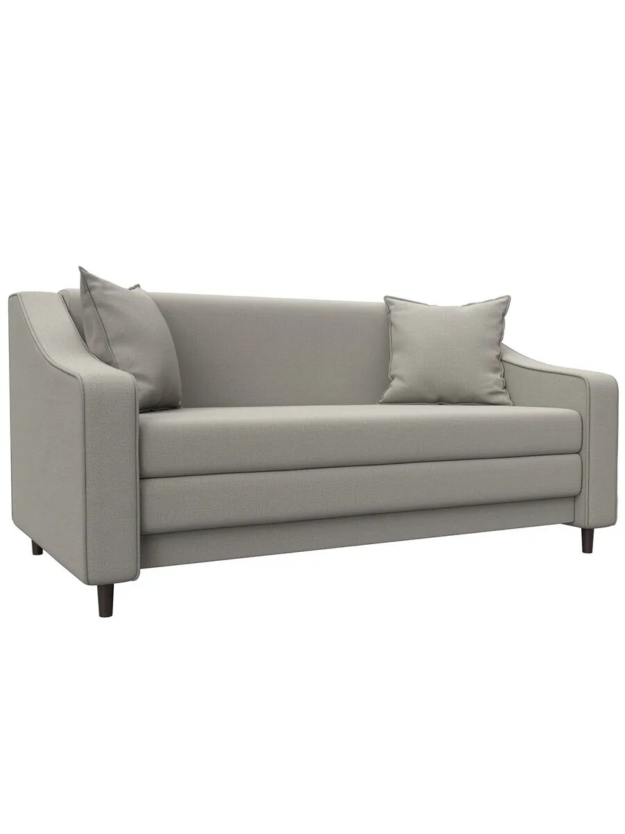 Диван прямой Симфония, 165x94x83 см, с ящиком для белья, рогожка