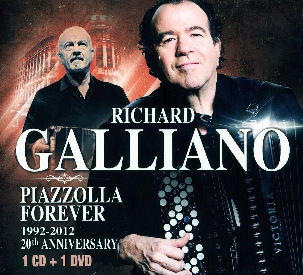 Диск Richard Galliano (geb. 1950) - Piazzolla Forever (CD + DVD) (1 CD)