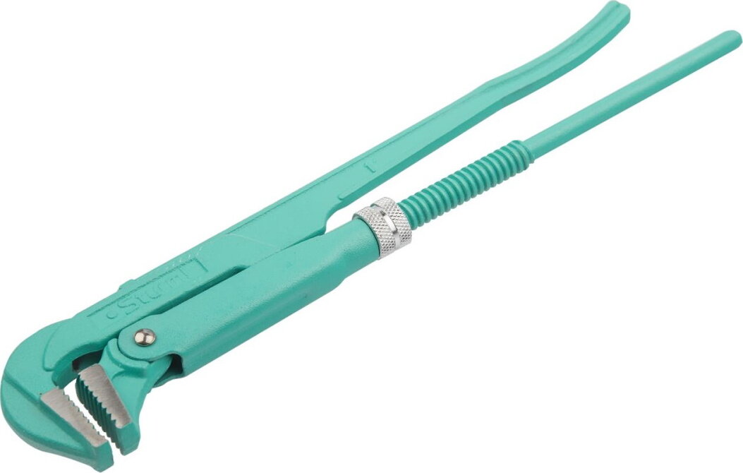 Ключ трубный Sturm! 1045-01-15 Длина - 400 мм Ширина раскрытия губок - 38 мм