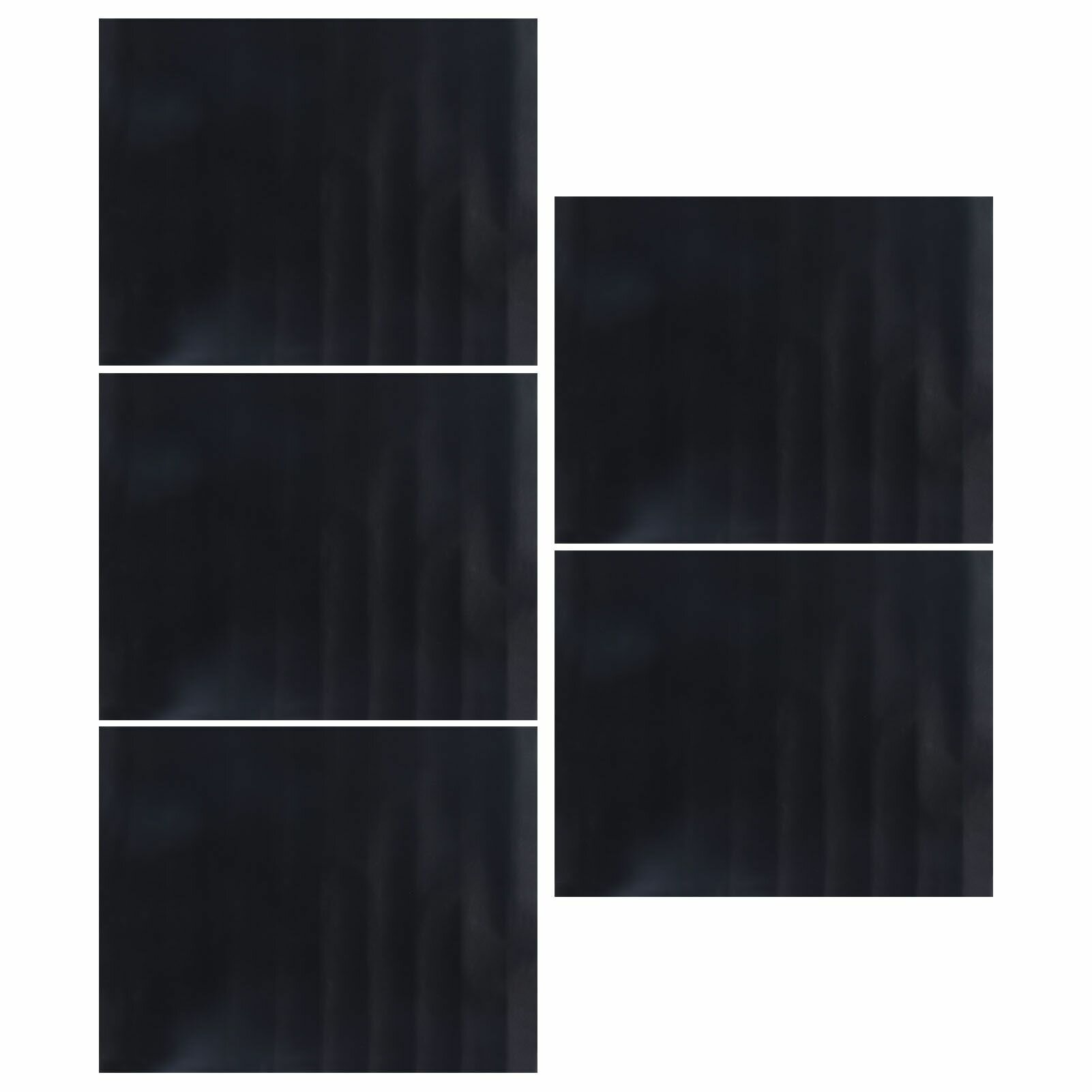 5 прямоугольных ковриков для гриля, PTFE, многоразовые,